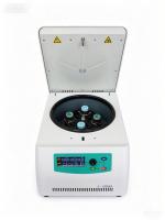 China Medical centrifuges 6000rpm speed compact design LCD display and safety lock lid for blood separation and laboratory for sale