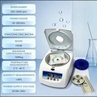 China SmartSpin Centrifuge with 12,000rpm  LCD display 40mm Hematocrit Adjustable Speed, Easy to Operate for sale