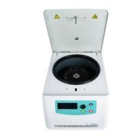 China Medical centrifuges 6000rpm speed compact design LCD display and safety lock lid for blood separation and laboratory for sale