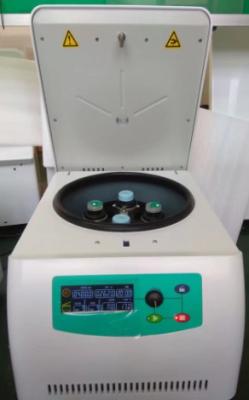 China Medical centrifuges 6000rpm speed compact design LCD display and safety lock lid for blood separation and laboratory for sale