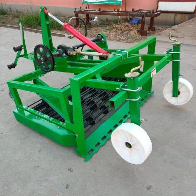 China Agricultural Diesel Garlic Harvesting Machine Green Colour 248kg for sale