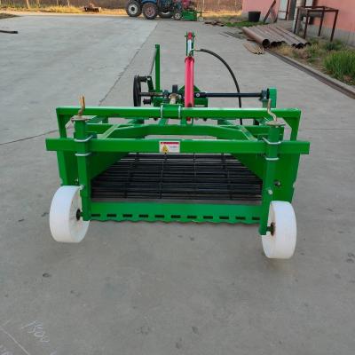 China Soft Shaft Garlic Harvester Quick Clean Green Colour With Triangle Belt for sale