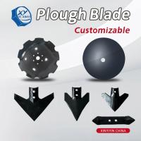 China 65Mn Steel Harrow Blades Customizable Notch for Agricultural Disc Plough for sale
