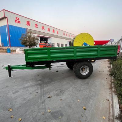 China Agricultural Farm Tractor Trailer 5T Green Colour 2 Wheel for sale