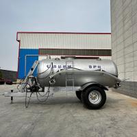 China Organic Fertilizer Farm Sprayer Machine Tractor Mounted Liquid Tank Trailer for sale