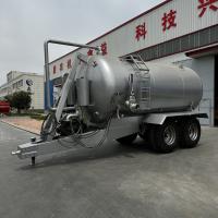 China Liquid Organic Fertilizer Farm Sprayer Manure Water Tanker for sale