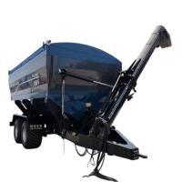 China Traction Folding Arm Grain Transporter 28 Cubic Meter For Crops for sale