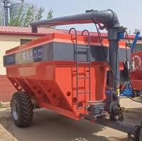 China Agricultural Dry Fertilizer Cart 360 Degree Lifting For Grain Transportation for sale