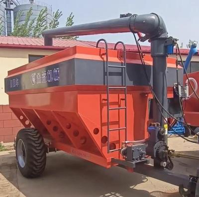 China Agricultural Dry Fertilizer Cart 360 Degree Lifting For Grain Transportation for sale