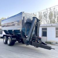 China 28 Cubic Meter Grain And Fertilizer Transport Truck Grain Carrier Truck for sale