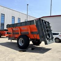 China Double Vertical Auger Heavy Duty Fertilizer Spreader Evenly Spread for sale
