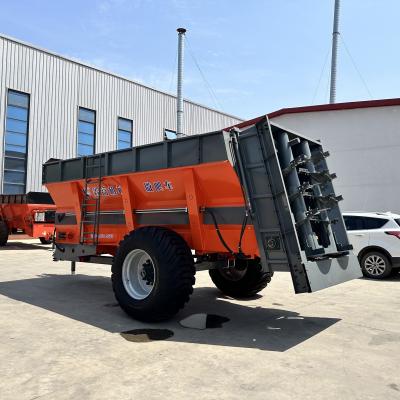 China Double Vertical Auger Heavy Duty Fertilizer Spreader Evenly Spread for sale