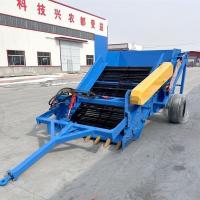 China 2 Wheel Agricultural Stone Pickers Tractor Mounted Blue Colour for sale