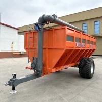 China Fertilizer Grain Transport Truck 15 Cubic Meters With Integrated Oil Tank for sale