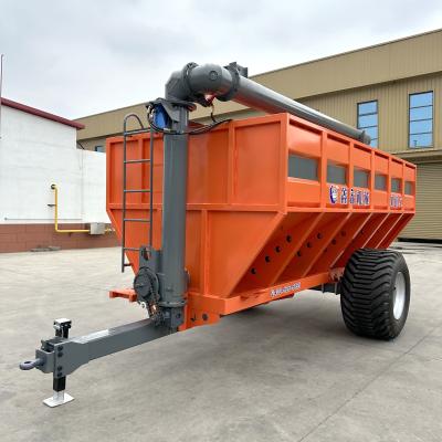 China Fertilizer Grain Transport Truck 15 Cubic Meters With Integrated Oil Tank for sale