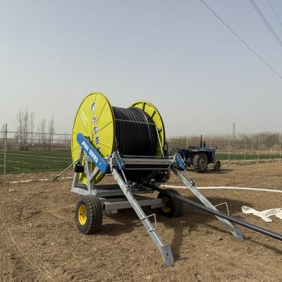 China Hose Reel Sprinkler Irrigation Equipment For Drainage Irrigation System for sale