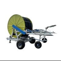 China Agricultural Irrigation System Reel Sprinkler With Turbine Pump for sale