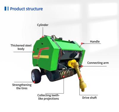 China Hay Baler for Hay and Dried Crops - Efficient Farm Baling Machine for sale