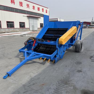 China Heavy-Duty Tractor Rock Picker with 20-35 cm Trenching Depth and 100 hp Supporting Power for Efficient Field Stone Removal for sale
