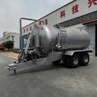 China High-Strength Steel Tank Liquid Fertilizer Spreader with 10m Spraying Width and Vacuum Pump System for Efficient Farm Trailer Use for sale