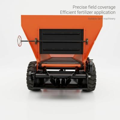 China Cross Winch Fertilizer Spreader for Precision Field Coverage with 8-15m Spread Width and 10m³ Hopper Volume for sale