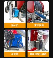 China High Efficiency Electric Hose Reel Irrigation Machine for Farmland Watering Irrigation for sale