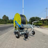 China High Efficiency Electric Hose Reel Irrigation Machine for Farmland Watering Irrigation for sale