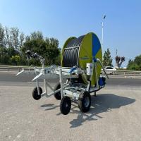 China High Efficiency Electric Hose Reel Irrigation Machine for Farmland Watering Irrigation for sale