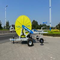 China High Efficiency Electric Hose Reel Irrigation Machine for Farmland Watering Irrigation for sale