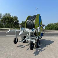 China High Efficiency Electric Hose Reel Irrigation Machine for Farmland Watering Irrigation for sale