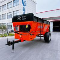 China Durable Hydraulic Gate Double Vertical Auger Manure Spreader for Efficient Fertilizer Distribution for sale