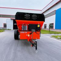 China Durable Hydraulic Gate Double Vertical Auger Manure Spreader for Efficient Fertilizer Distribution for sale