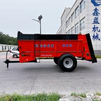 China Durable Hydraulic Gate Double Vertical Auger Manure Spreader for Efficient Fertilizer Distribution for sale