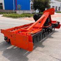 China Wear Resistant Power Harrow Reinforced Rotary Harrow Hard Soil Cultivating Farm Implement for sale