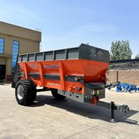 China Double Vertical Auger Manure Spreader | Hydraulic Tractor Fertilizer Spreader for sale