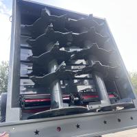 China 32m³ Heavy-Duty Dual Vertical Auger Fertilizer Spreader for sale