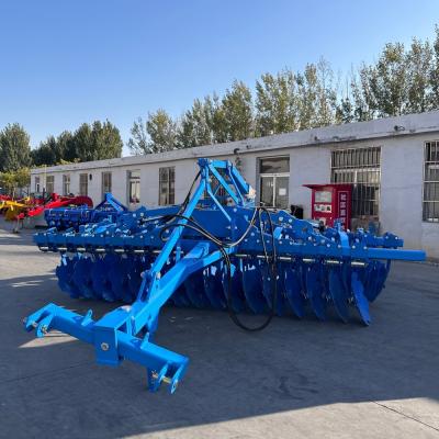 China Stubble Disc Harrow Notched Blade Tractor Pulled 7.5 Meter Width for Broadacre Residue Management for sale