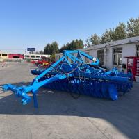 China Stubble Disc Harrow Notched Blade Tractor Pulled 7.5 Meter Width for Broadacre Residue Management for sale