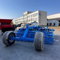 China Stubble Disc Harrow Notched Blade Tractor Pulled 7.5 Meter Width for Broadacre Residue Management for sale