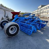 China Stubble Disc Harrow Notched Blade Tractor Pulled 7.5 Meter Width for Broadacre Residue Management for sale