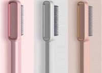 China CE EMC LCD Indicator 180 degree Heated Straightening Brush for sale