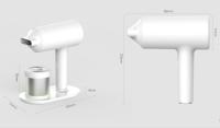 China ABS Housing Rechargeable Cordless Hair Blow Dryer Replaceable Battery for sale