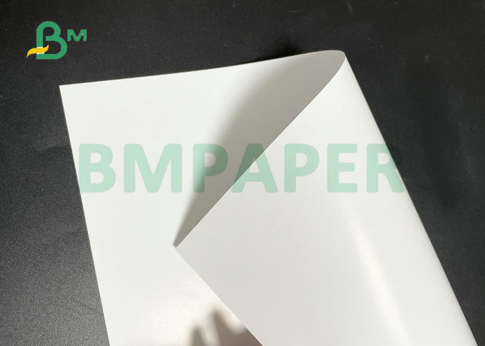Perfect Runnability 80lb 100lb Glossy Coated Paper For Printing Poster