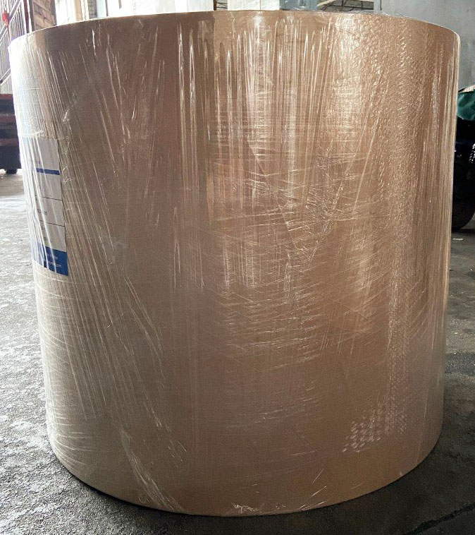 Bleached Laminated White Cupstock Paper board from GUANGZHOU BMPAPER CO., LTD