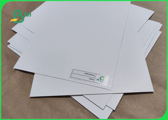 High Bulk 350gsm 1 / S FBB White Back For Pharmaceutical Package 36 x 38”