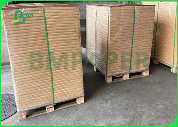 60gsm 80gsm Brown Kraft Paper For Grocery Bag 686mm 864mm High Strength