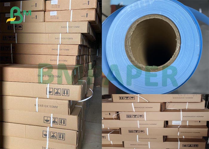 Double Sided Blue CAD Drawing Paper
