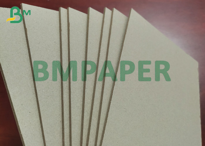 2mm 3mm Super Thick Grey Uncoated Board Straw Paperboard In Sheets