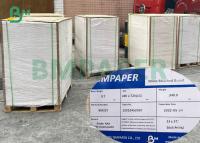 China Long Grain 0.5mm 0.7mm uncoated beermat coaster board sheets 420 * 620mm for sale