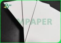 China 2MM 2.5MM Thick Duplex Board White Back For Signs Flat Surface 102 x 72cm for sale
